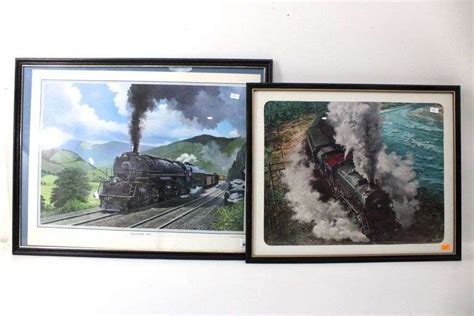 Howard Fogg King Of The Hill Bando Railroad Print And J B Deneen