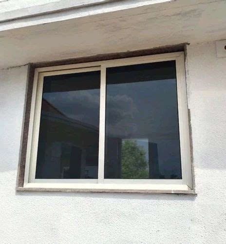 Polished 7mm White Aluminum Glass Sliding Window Size Dimension 6 X 3 Feet Hxw At Rs 250