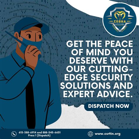 Cobra Special Response Team Security Division On Linkedin Securitypatrol