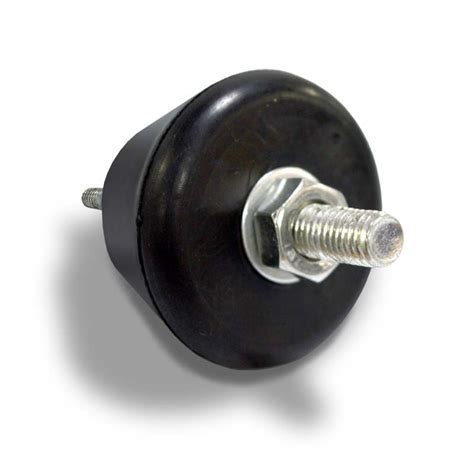 Комплект 4 бр антивибрационни тампони за външно климатично тяло Черни Emag Bg