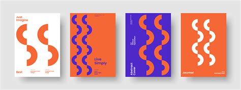 Desain Poster Terisolasi Template Latar Belakang Modern Tata Letak