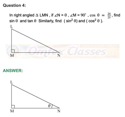 Education Chapter 8 Trigonometry Mathematics Part Ii Solutions For