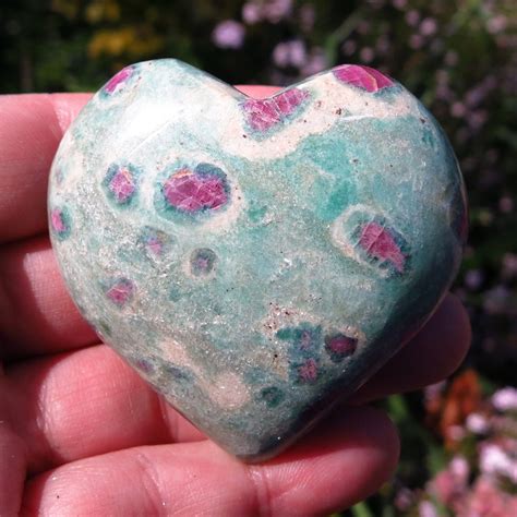 Ruby In Fuchsite Heart To Bring Love And Passion The Rock Crystal Shop