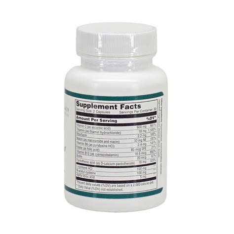 Alcohol Detox 60 Capsules Eli Pharmacy