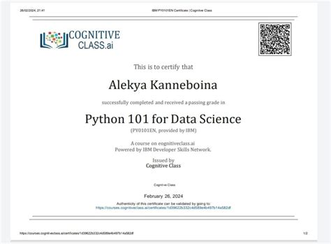 Alekya Kanneboina On Linkedin Python Cognitiveclass Ibmdeveloperskillsnetwork
