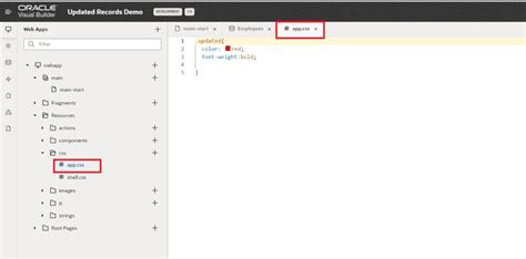 Highlight The Updated Records In Editable Table In Oracle Visual Builder TechSupper