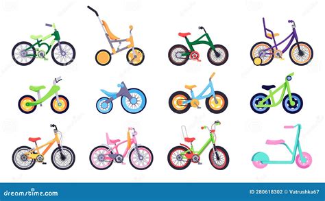 Girl On A Bike Vector Illustration Black Silhouette Profile
