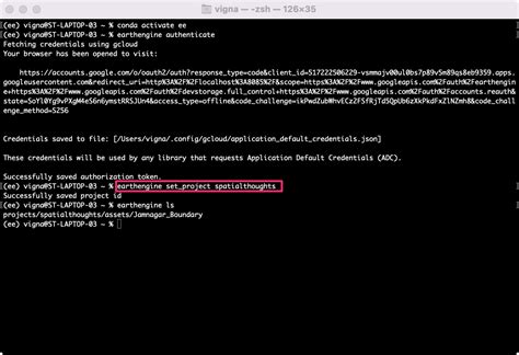 Install Google Earth Engine Python Api