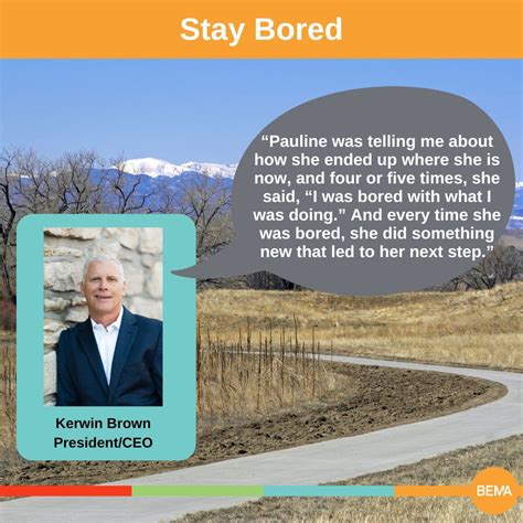 In This Months Ceo Insights Kerwin Brown Cae Mba Talks About The… Bema