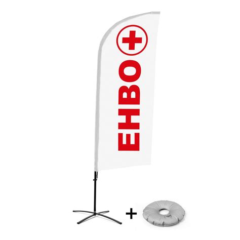 Beach Flag Alu Wind Complete Set First Aid German