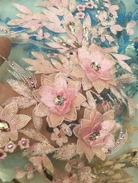 Роскошная дизайнерская французская кружевная ткань с бисером африканская 3d Цветочная блестка