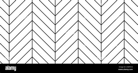White Chevron Herringbone Parquet Floor Seamless Pattern With Diagonal Panels Vector Wooden Or