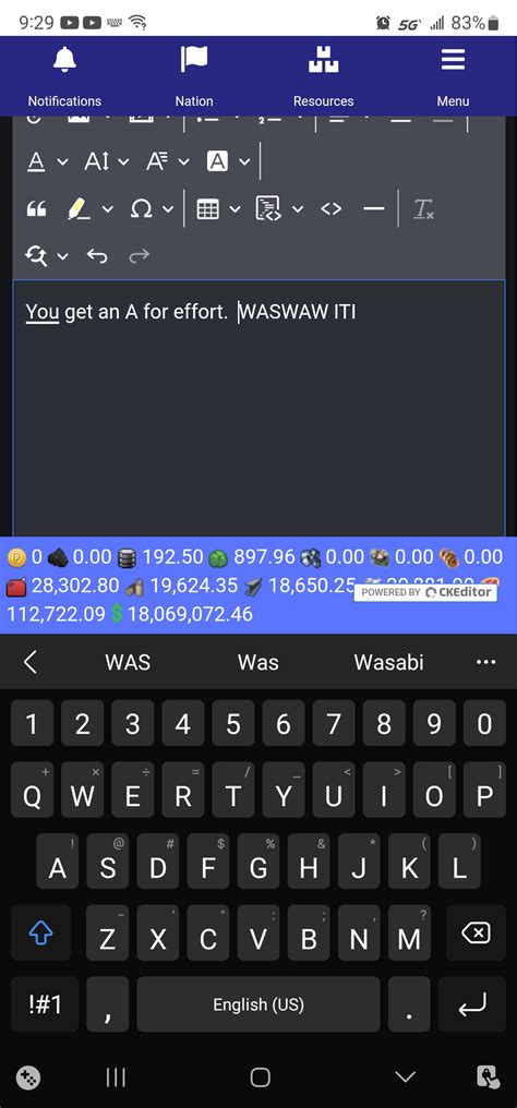Message Typing Issue Tech Support Politics And War Forum