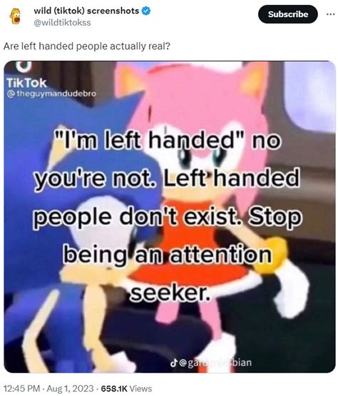 Are Left Handed People Actually Real Left Handed People Dont Exist