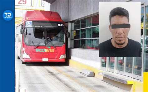 Detienen a presunto asesino de hombre que evitó asalto en Ecovía en NL Telediario México