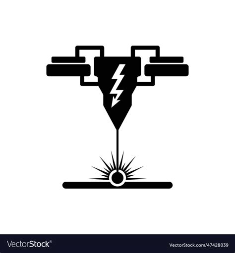 Consists Of A Laser Cutting Royalty Free Vector Image