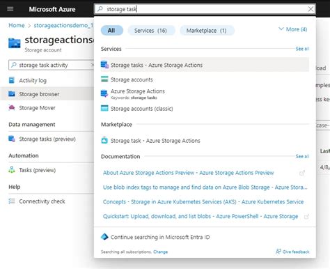 Exploring Azure Storage Actions For Blob Storage
