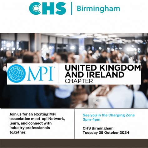 Chs Chsbirmingham Beapartofit Eventprofs Mpiukirl Mpi Eventprofessionals Chs For