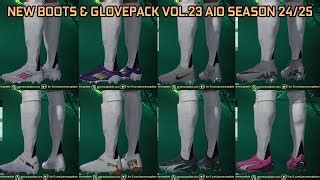 Boot Glove Pack Vol 25 Aio Season 24 25 Pes 2021 Football Life 2024