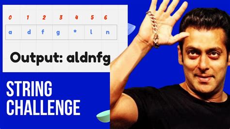 Interview Question String Challenge In Hindi Alternate Characters