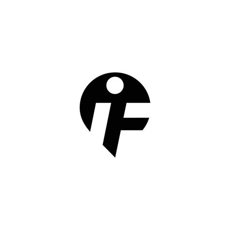 If Fi Luxury Initial Logo Perfect For High End Brands 56233223 Vector