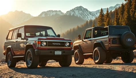Toyota Land Cruiser Vs Ford Bronco Best Suv