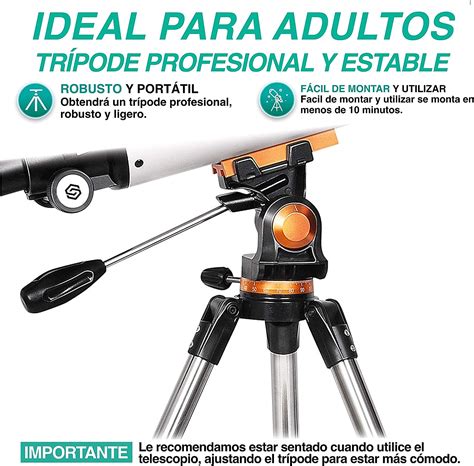 El mejor telescopio para principiantes Pincha aquí