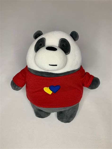 We Bare Bears Panda Stuffed Toy With Outfits Hobbies And Toys Toys