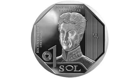 Así Es La Nueva Moneda De Un Sol Con La Imagen De José De La Mar Que