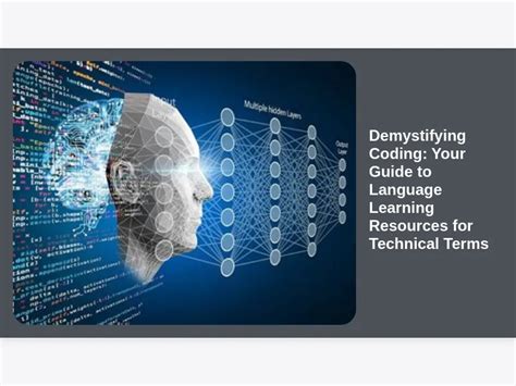 Demystifying Coding Your Guide To Language Learning Resources For Technical Terms