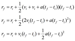 Kinematics University Physics