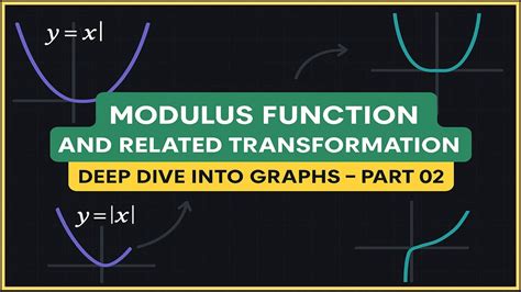 Mastering Modulus Functions And Related Graphical Transformations