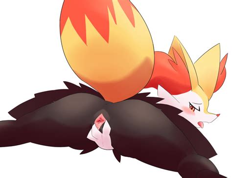 Rule 34 Anthro Black Body Black Fur Braixen Female Fur Generation 6