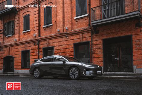 geely yinhe e8 wins the prestigious 2024 if design award