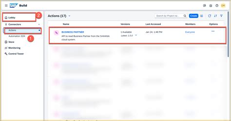 9 Create Action To Get Data From Sap S4hana Cloud Sap Tutorials