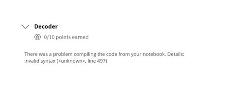 C4W1 Assignment Run Error Grader Error NLP With Attention Models
