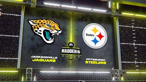 Madden NFL 24 Jacksonville Jaguars Vs Pittsburgh Steelers Week 8 Simulation PS5 Gameplay