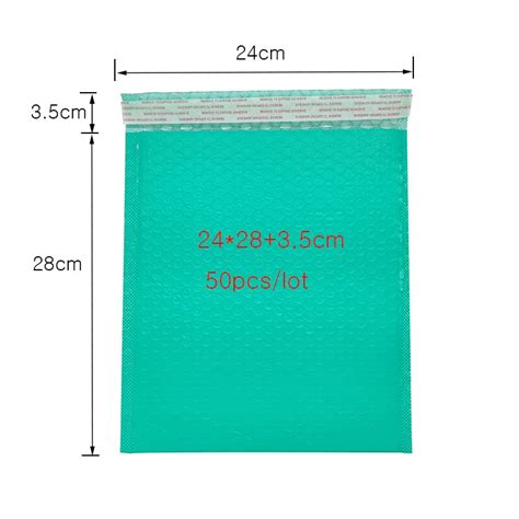 50 Pcs Bubble Mail Bubble Envelope Filled Mail Env Vicedeal
