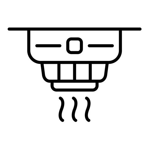Smoke Detector Vector Icon 21650922 Vector Art At Vecteezy