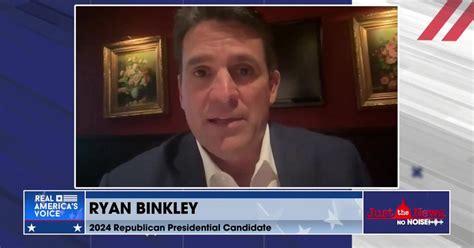 Gop Candidate Ryan Binkley Talks About His 2024 Presidential Campaign