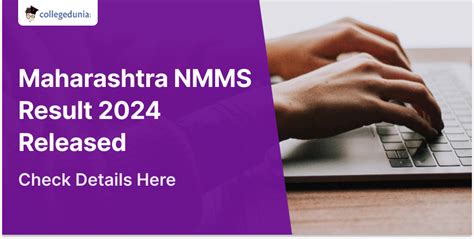 Maharashtra Nmms Result 2024 Released Check