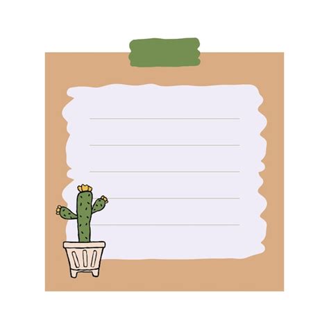Notas De Papel Para Fazer Adesivos De Planejador De Lista Vetor Vetor Premium