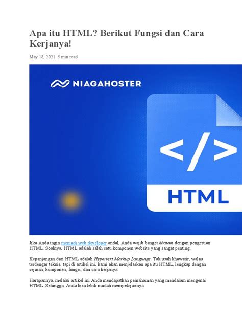 apa itu html pdf bisnis