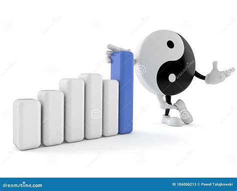 Jing Jang Character With Chart Stock Illustration Illustration Of