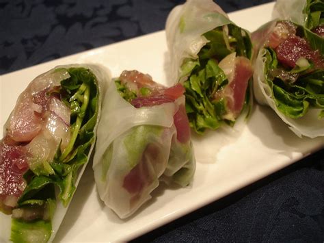 Ahi Poke Rolls Part Of Our Nye Dinner Citymama Flickr