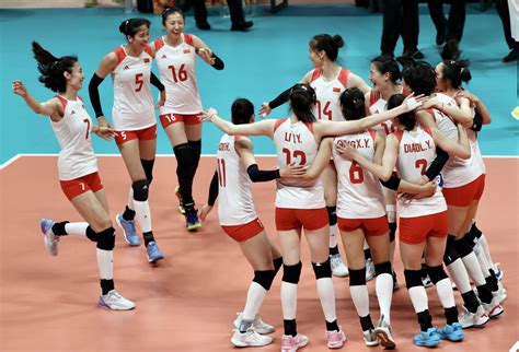 China Beats Japan To Retain Asiad Womens Volleyball Title Chinadaily
