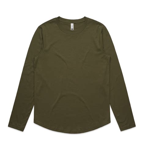 As Colour Curve Ls Tee Womens Supreme Teamwear