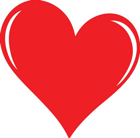 Simple Heart Vector Love Symbol 41652455 Vector Art At Vecteezy