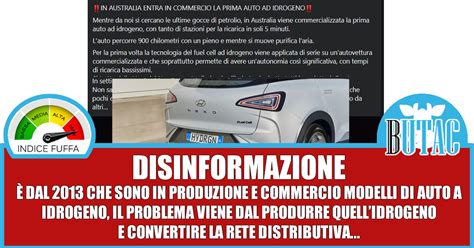In Commercio La Prima Auto A Idrogeno Butac Bufale Un Tanto Al Chilo