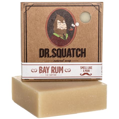 Buy Dr Squatch All Natural Bar Soap For Men With Zero Grit Bay Rum